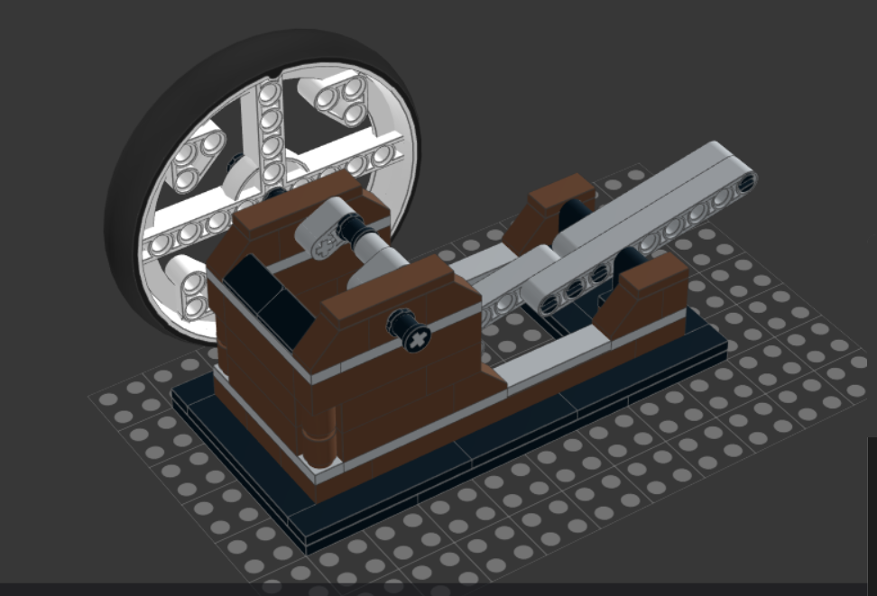 LEGO MOC-242080 Finger Powered Engine by BarracudaBrick | Rebrickable ...