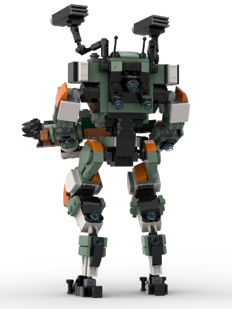 LEGO MOC BT-7274|Titanfall 2 by Xtrav | Rebrickable - Build with LEGO