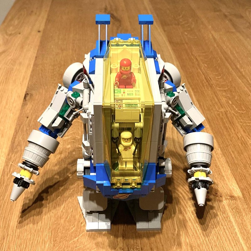 Review: MOC-130818 Galaxy Mech Miner | Rebrickable - Build with LEGO