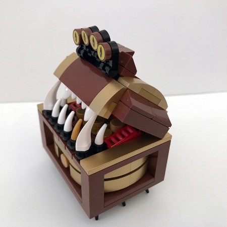 LEGO MOC Mimic Chest by galmar | Rebrickable - Build with LEGO