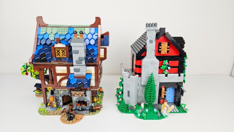 LEGO MOC Guarded Inn Remake by BuildingTogether | Rebrickable - Build ...