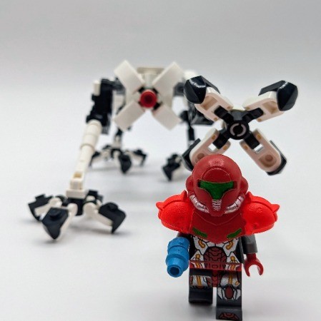 LEGO MOC EMMI Metroid Dread by bitemouse | Rebrickable - Build with LEGO