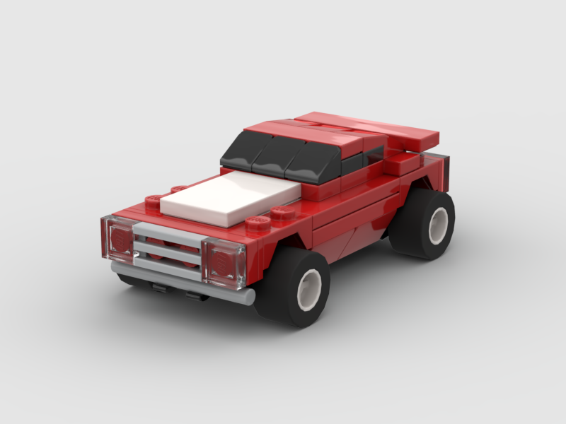 LEGO MOC-226749 Mini Muscle Car 2 - 4 Stud Wide by captain_con ...