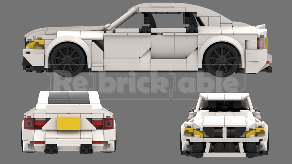 LEGO MOC BMW M3 F80 (Working Drivetrain) by mp_mocs | Rebrickable ...