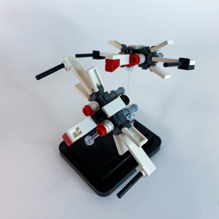 LEGO MOC Mini ARC-170 Starfighter by hg_moc | Rebrickable - Build with LEGO