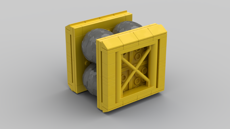 LEGO MOC Nuclear Projectile Container by Futurism_Lego | Rebrickable ...