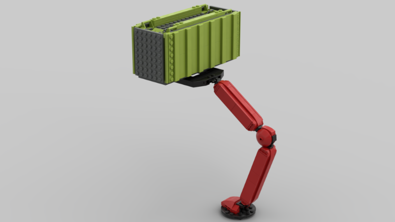 LEGO MOC Heavy Duty Robotic Arm by Futurism_Lego | Rebrickable - Build ...