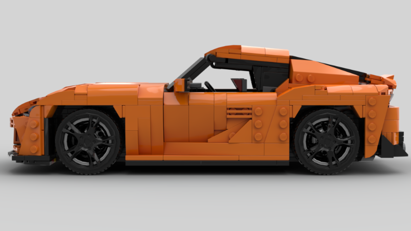 LEGO MOC Toyota Supra MK5(A90) by Arisa | Rebrickable - Build with LEGO