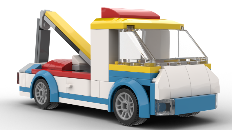 LEGO MOC Tow Truck - Lego 60253 alternative build 5 by n2brick ...