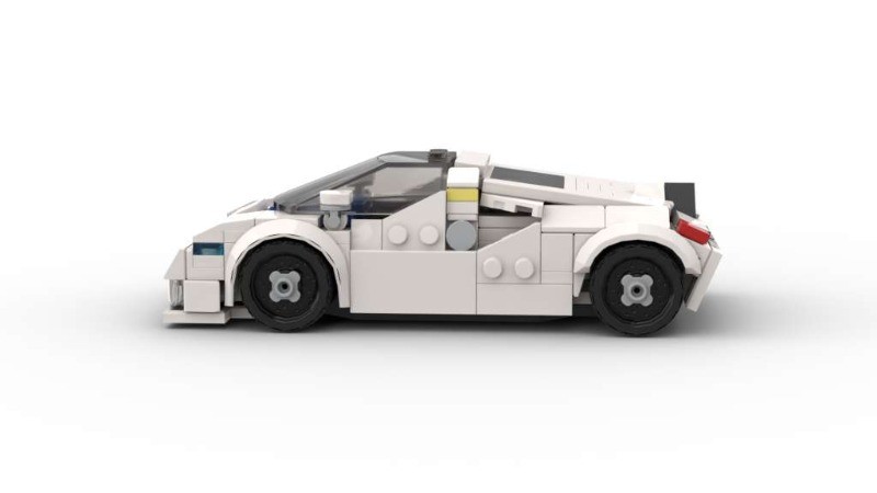 LEGO MOC [NFSII] Ford GT90 Concept Car by Sweeng | Rebrickable - Build ...