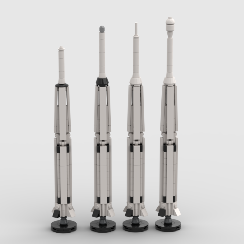 LEGO MOC-226873 Thor Collection 1 (Saturn V Scale) by Betelguese90 ...
