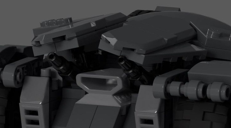 LEGO MOC-126221 BVS Batmobile by tinman98 | Rebrickable - Build with LEGO