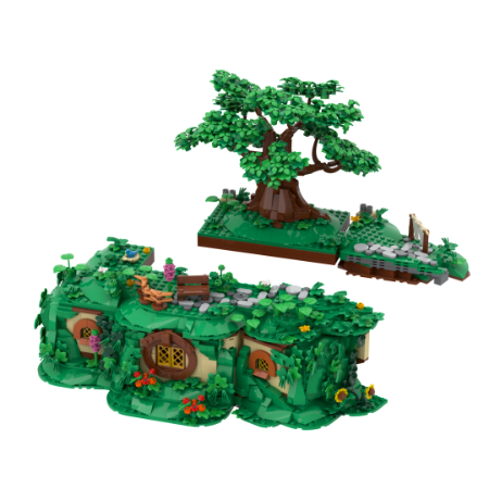 LEGO MOC The Shire - Closed Back / Additional Rooms by rebelnili ...