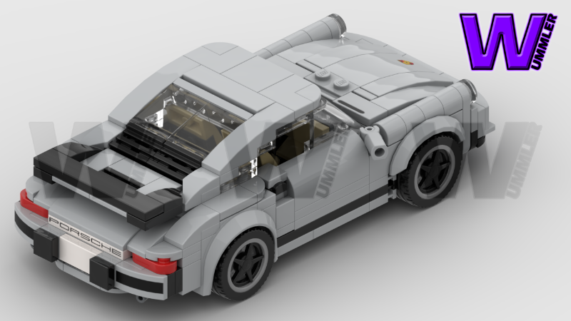 LEGO MOC Porsche 911 Turbo by Wummler | Rebrickable - Build with LEGO