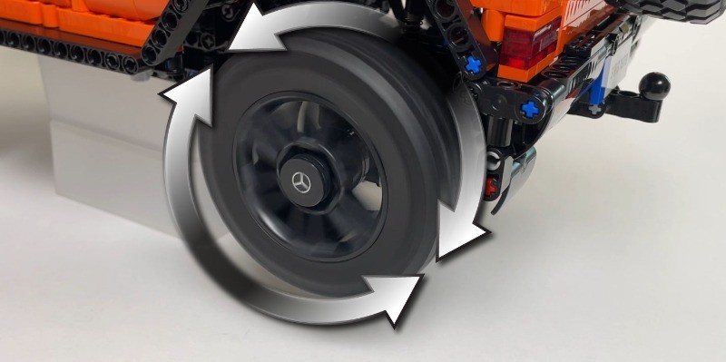 LEGO MOC 42177 Mercedes-Benz G500 PROFESSIONAL Line RC MOD for Powered ...