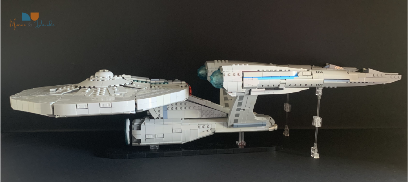 LEGO MOC USS Enterprise by DavideM.-MarcoL. | Rebrickable - Build with LEGO