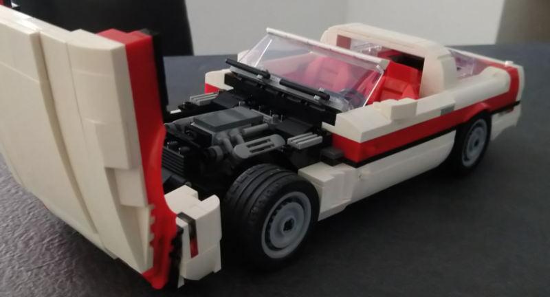 LEGO MOC 1:18 Corvette C4 by Double_U_Bricks | Rebrickable - Build with ...
