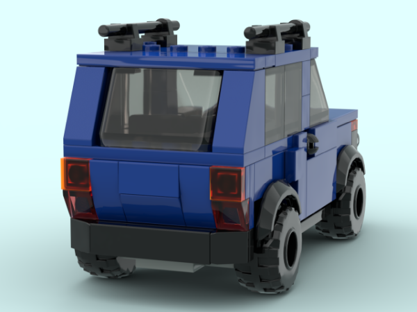 LEGO MOC Lada-Niva-Bronto by Spika_Virgo | Rebrickable - Build with LEGO