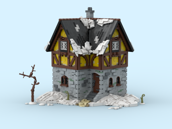 LEGO MOC Snowy Inn by Halhi141 | Rebrickable - Build with LEGO