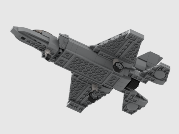 LEGO MOC F-35a Lightning II Mini-Scale by Brickosaurus | Rebrickable ...