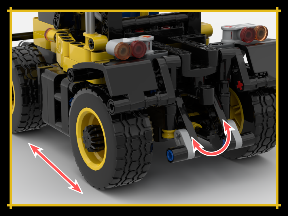 LEGO MOC-239923 42108 Fastrac by BrickBash | Rebrickable - Build with LEGO