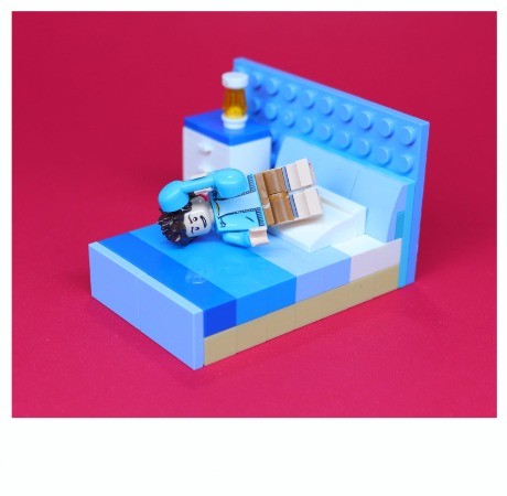 LEGO MOC-159153 Lego bed 02 - Rich kid model by bloco_de_ideias ...