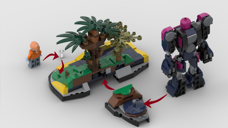 LEGO MOC Sentinel Attack scene by Tobias318 | Rebrickable - Build with LEGO