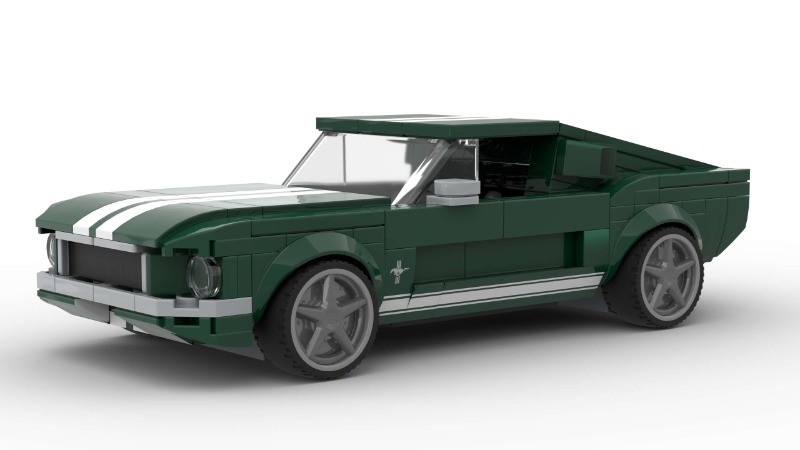 LEGO MOC Fast & Furious Tokyo Drift - Sean's 1967 Ford Mustang Fastback ...