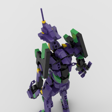 LEGO MOC eva-01 by brick_squirrel | Rebrickable - Build with LEGO