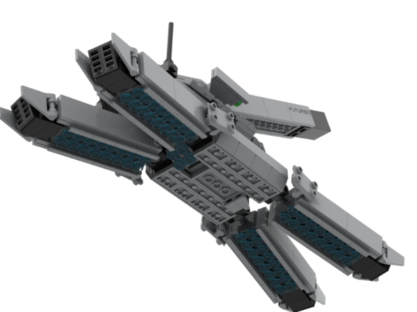 LEGO MOC Futuristic Artillery by Futurism_Lego | Rebrickable - Build ...