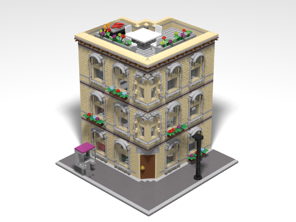 LEGO MOC Corner Modular by Ruhrpott Markus | Rebrickable - Build with LEGO