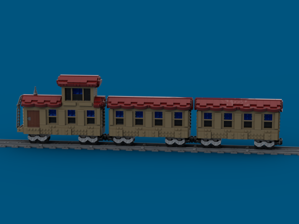 LEGO MOC Cuphead- Phantom Express Caboose Train car by Penguins and ...