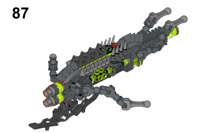 LEGO MOC-167964 Necron Heavy Gauss Cannon by SparrowLegs | Rebrickable ...