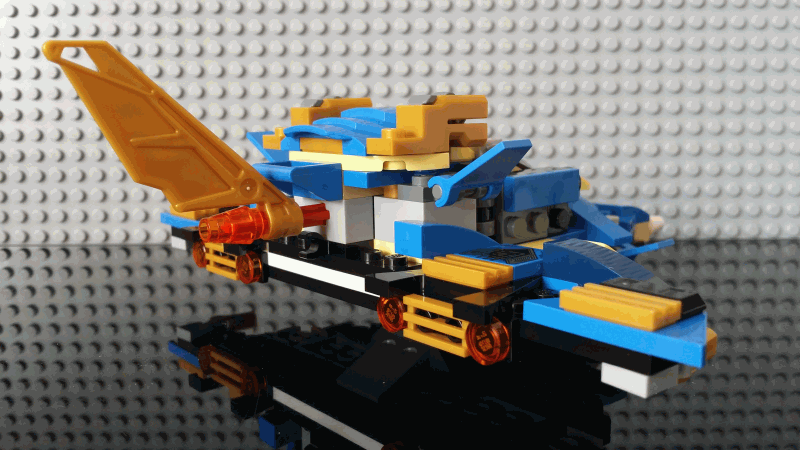 LEGO MOC Jet EVO JE-784.1 "Lightning" by A.Fool | Rebrickable - Build ...