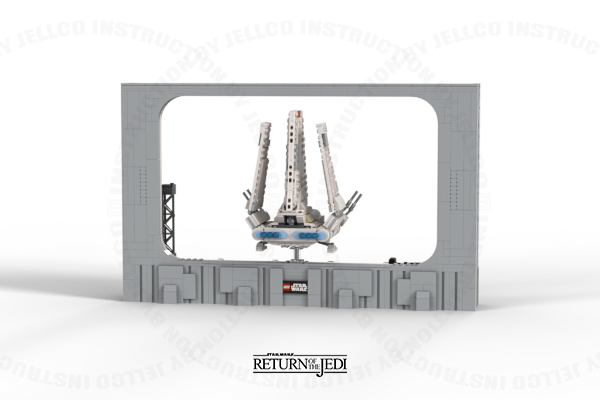 LEGO MOC Micro Diorama : Vader's Shuttle by jellco | Rebrickable ...