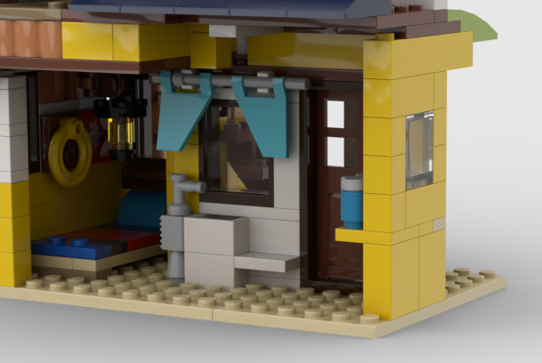 LEGO MOC yellow house 31118 by Bohoo | Rebrickable - Build with LEGO