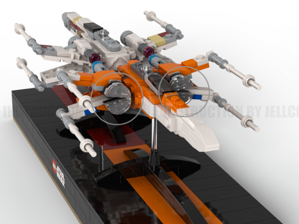 LEGO MOC Micro Size T65B & T70 starfighters Desktop version V231030 by ...