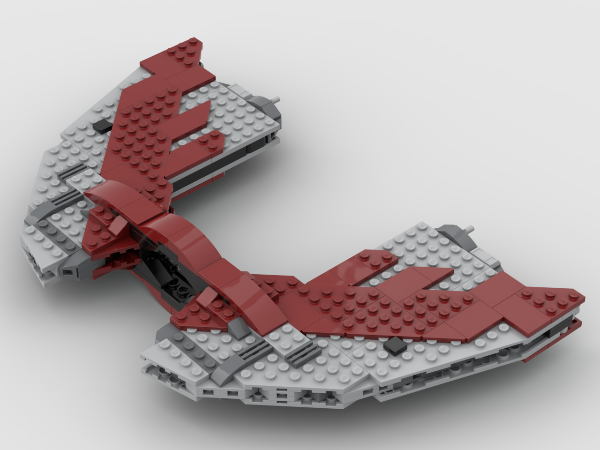 LEGO MOC-160023 T-6 Shuttle 75362 Wing Mod by enfurnoh | Rebrickable ...