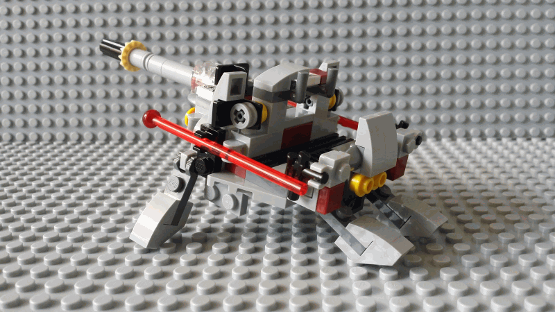 LEGO MOC AT-LC SW-345.5 "All Terrain Long Range Cannon T+" by A.Fool ...