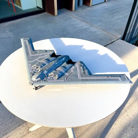 LEGO MOC 1:72 Scale B-2 Spirit by HandSolo99 | Rebrickable - Build with ...