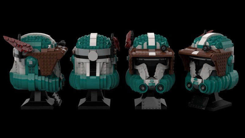 LEGO MOC Helmet Captain Tukk Tales by Alex_BricKartuss | Rebrickable ...