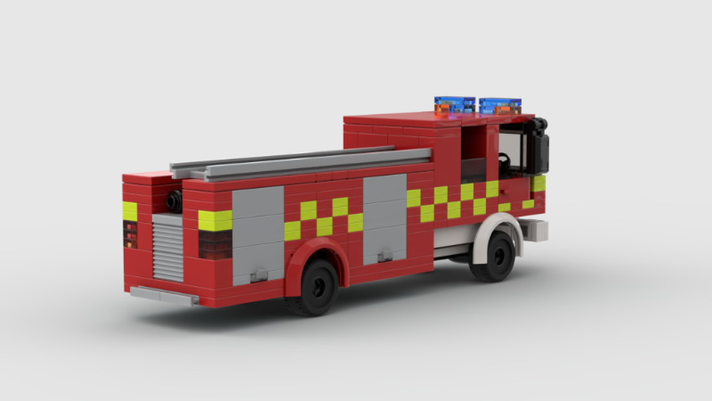 LEGO MOC British fire engine ( Volvo ) by BT_studios | Rebrickable ...