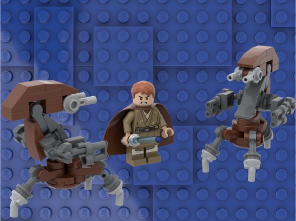 LEGO MOC Jedi defense I by raguidel | Rebrickable - Build with LEGO