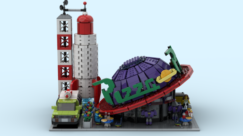 LEGO MOC Pizza Planet Modular Building by lego_modular_building ...