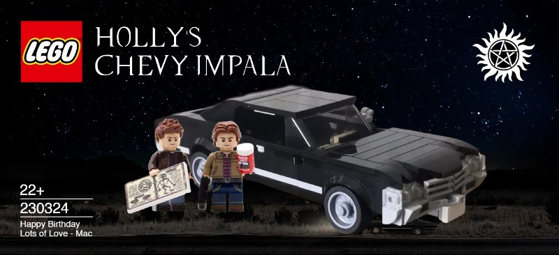 LEGO MOC-59771 1967 Chevrolet Impala from Supernatural by RollingBricks ...