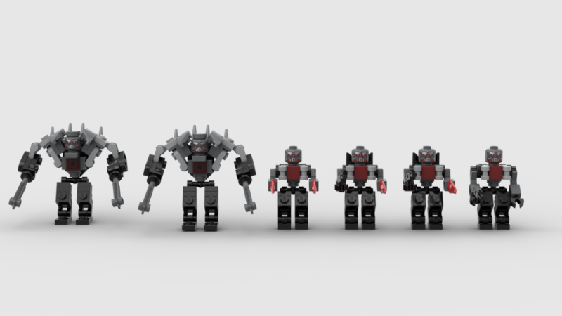 LEGO MOC Automatons (HELLDIVERS 2) by Joelisstillhere | Rebrickable ...