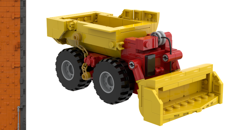 LEGO MOC Chernobyl RC Loader by NightHawk11991 | Rebrickable - Build ...