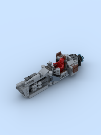 LEGO MOC Hoverbike "Nomad Dagger" by tingdrason | Rebrickable - Build ...