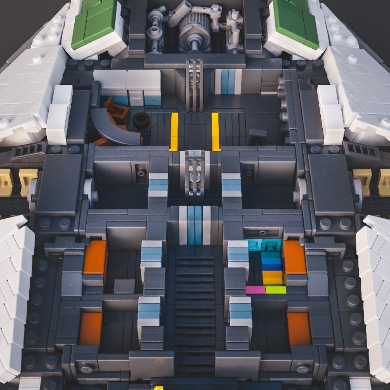 LEGO MOC-177363 The Midi Scale Ghost by Badger_ | Rebrickable - Build ...