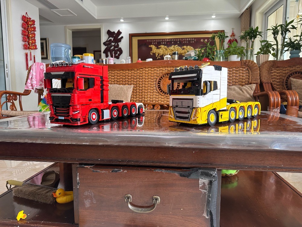 LEGO MOC Volvo FH16 10X4 tractor(truck) by LingKong | Rebrickable ...